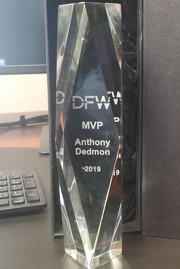 Tony Dedmon – Dallas Fort Worth Airport MVP Award Recipient | Keville ...